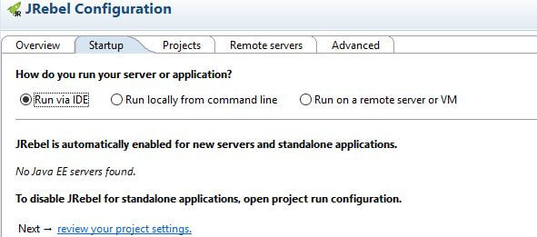 Hot Reloading Using JRebel For Java Application